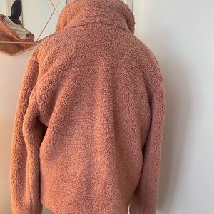 Pink Lily | Jackets & Coats | Plush Pink Lily Jacket | Poshmark